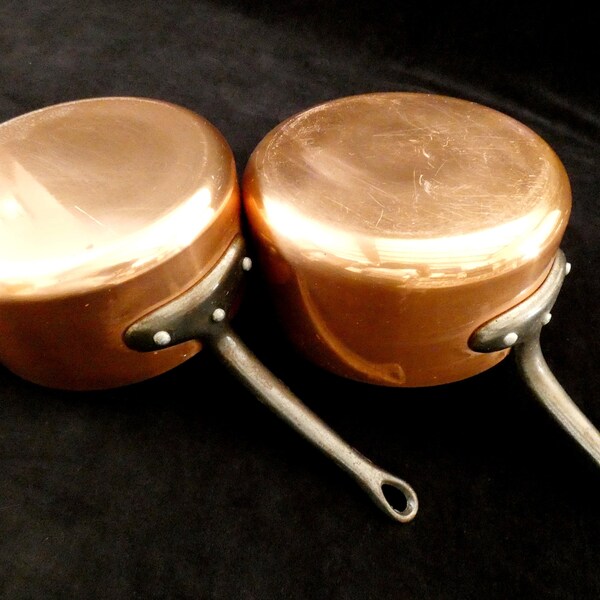 French Copper Pans - Etsy