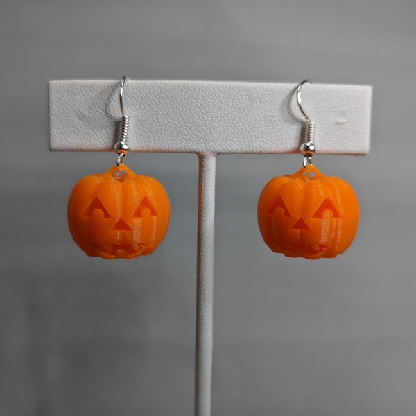 Pumpkin Earrings - Etsy