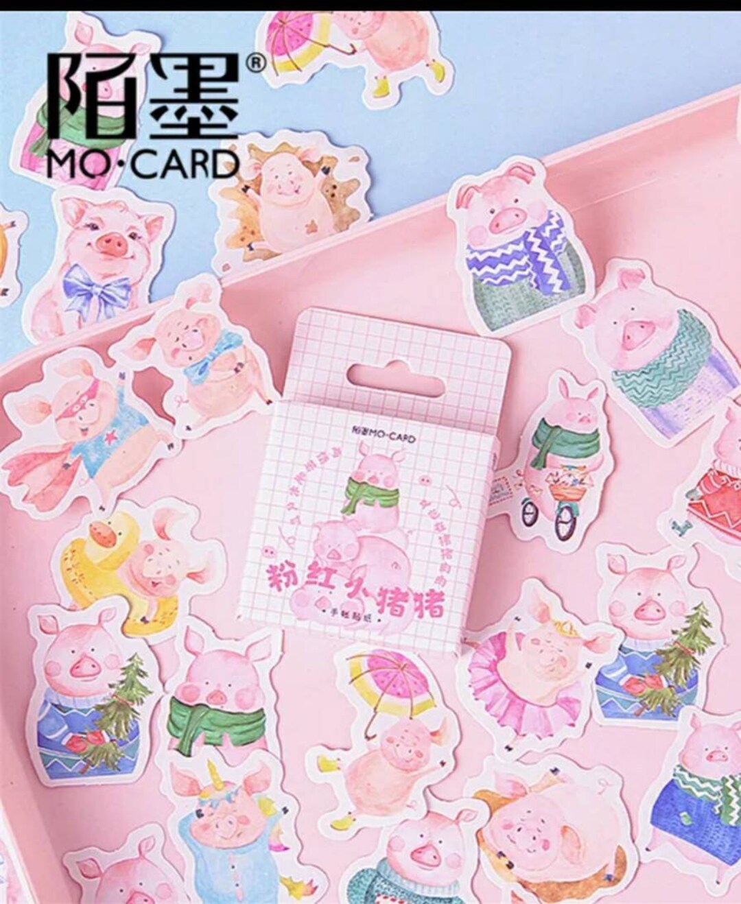 Pig Stickers 46 Pieces. Animal Stickers Planner Stickers - Etsy