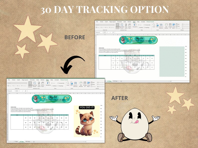 Fun Habit Tracker Spreadsheet| Excel Habit Tracking Speadsheet| Weekly ...