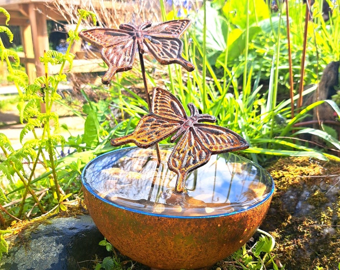 Butterfly Mini Wildlife Pond, Garden Water Feature With Butterflies ...
