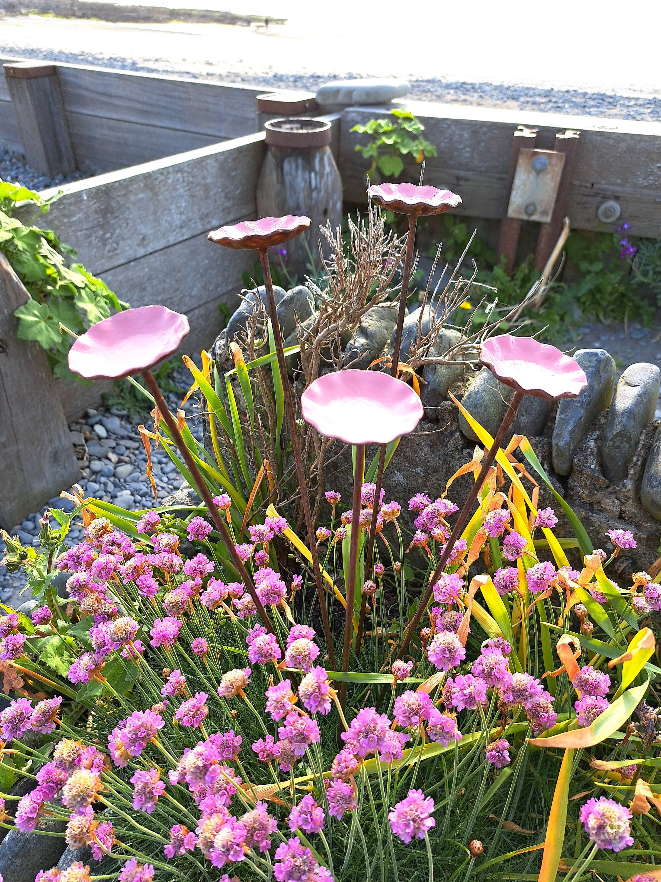 Butterfly Puddlers Set of Three; Pollinator Garden Décor - Etsy