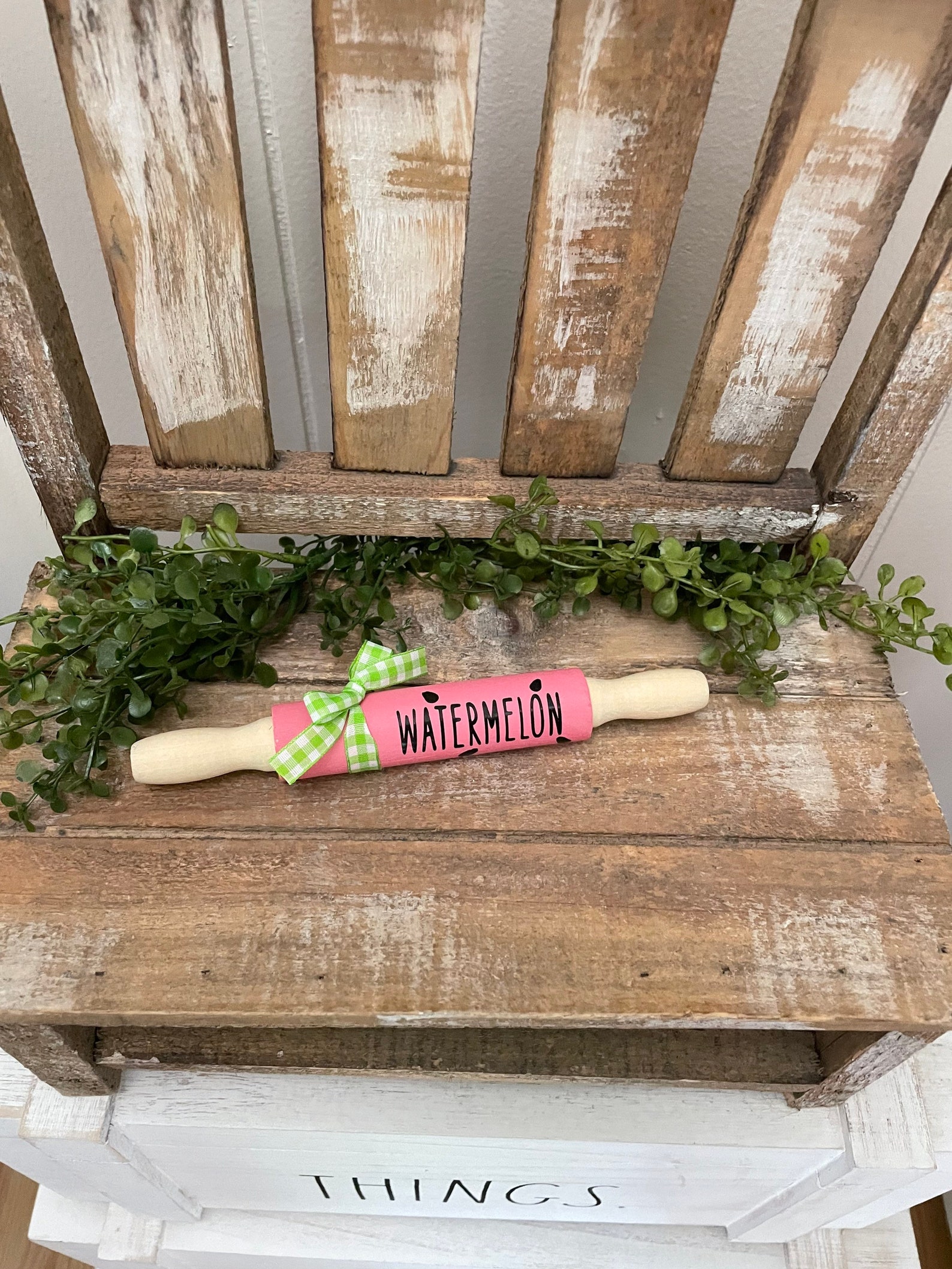 Farmhouse Watermelon Tiered Tray Decor Farmhouse Decor - Etsy