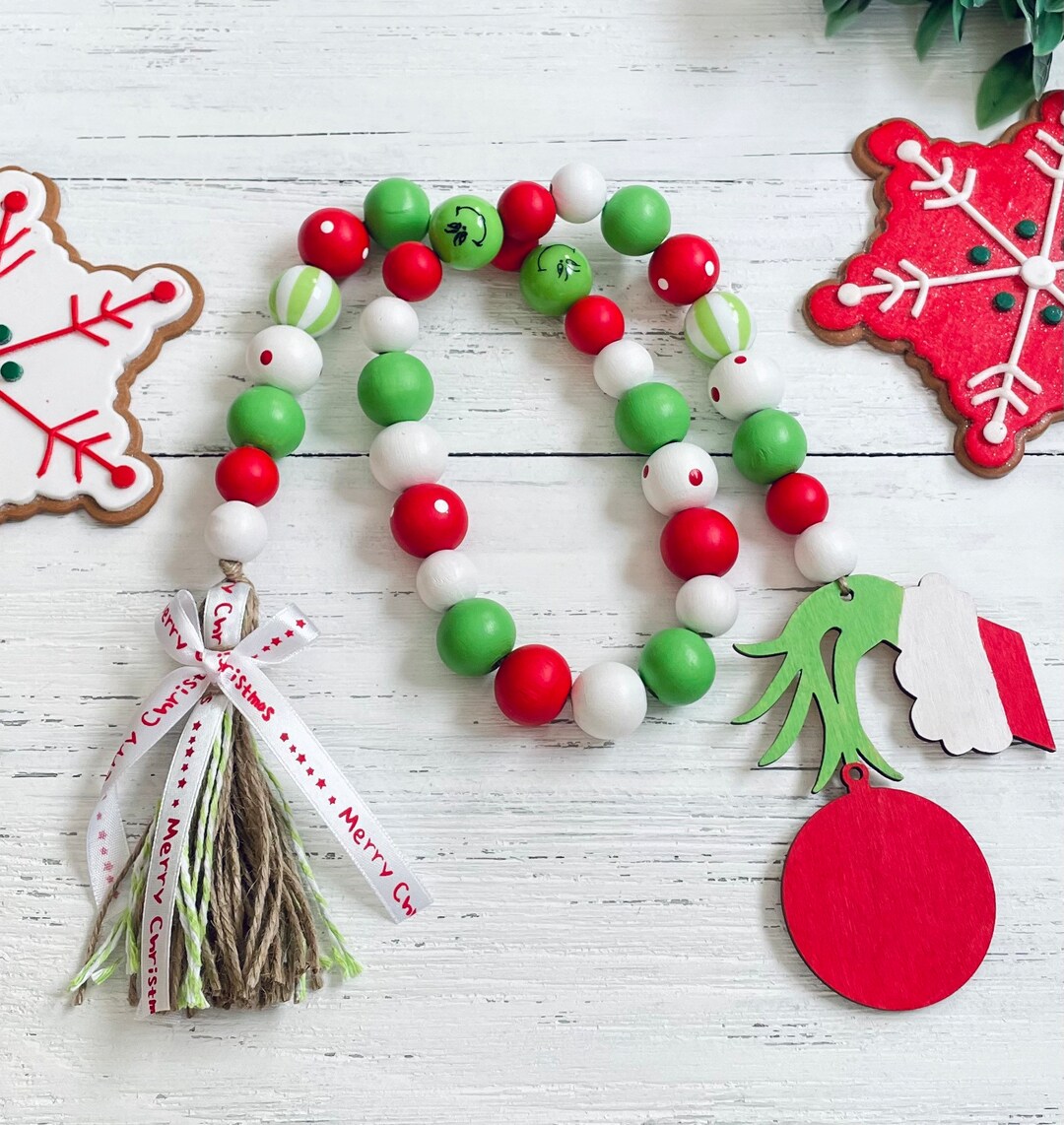 Grinch Garland, Grinch Decor, Christmas Garland, Christmas Decor ...