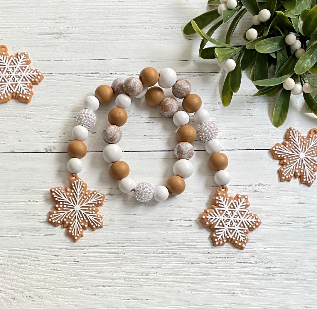 Gingerbread Cookie Garland Gingerbread Decor Christmas - Etsy