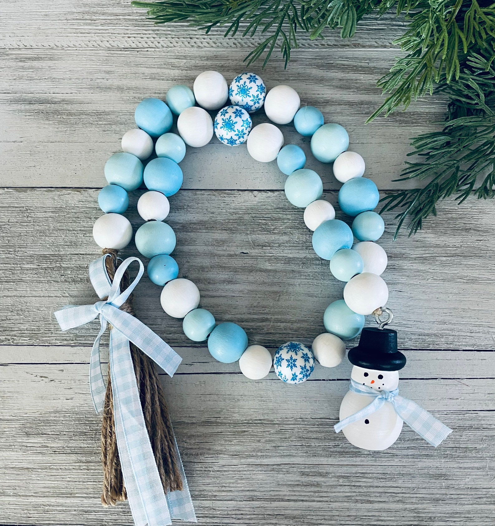 Snowman Garland, Snowman Decor, Christmas Garland, Christmas Decor ...