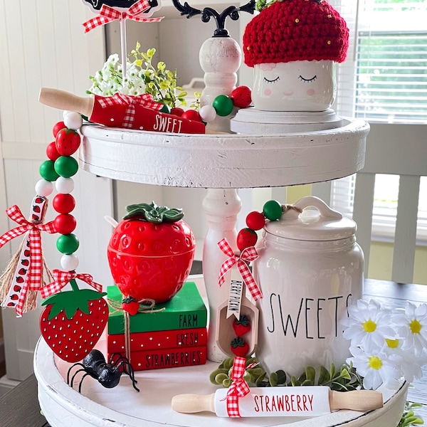 Strawberry Decor - Etsy