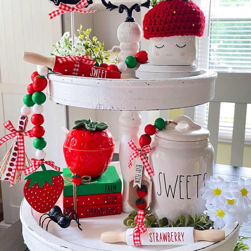Strawberry Decor - Etsy