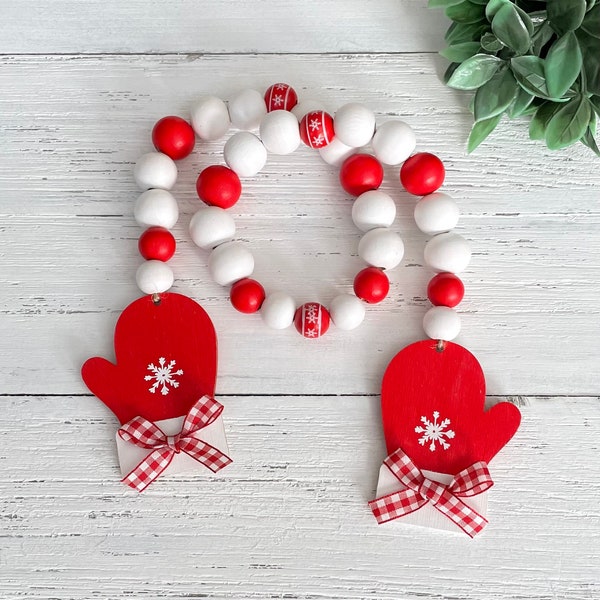 Mitten Garland - Etsy