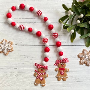 Gingerbread Garland, Gingerbread Decor, Christmas Garland, Christmas ...