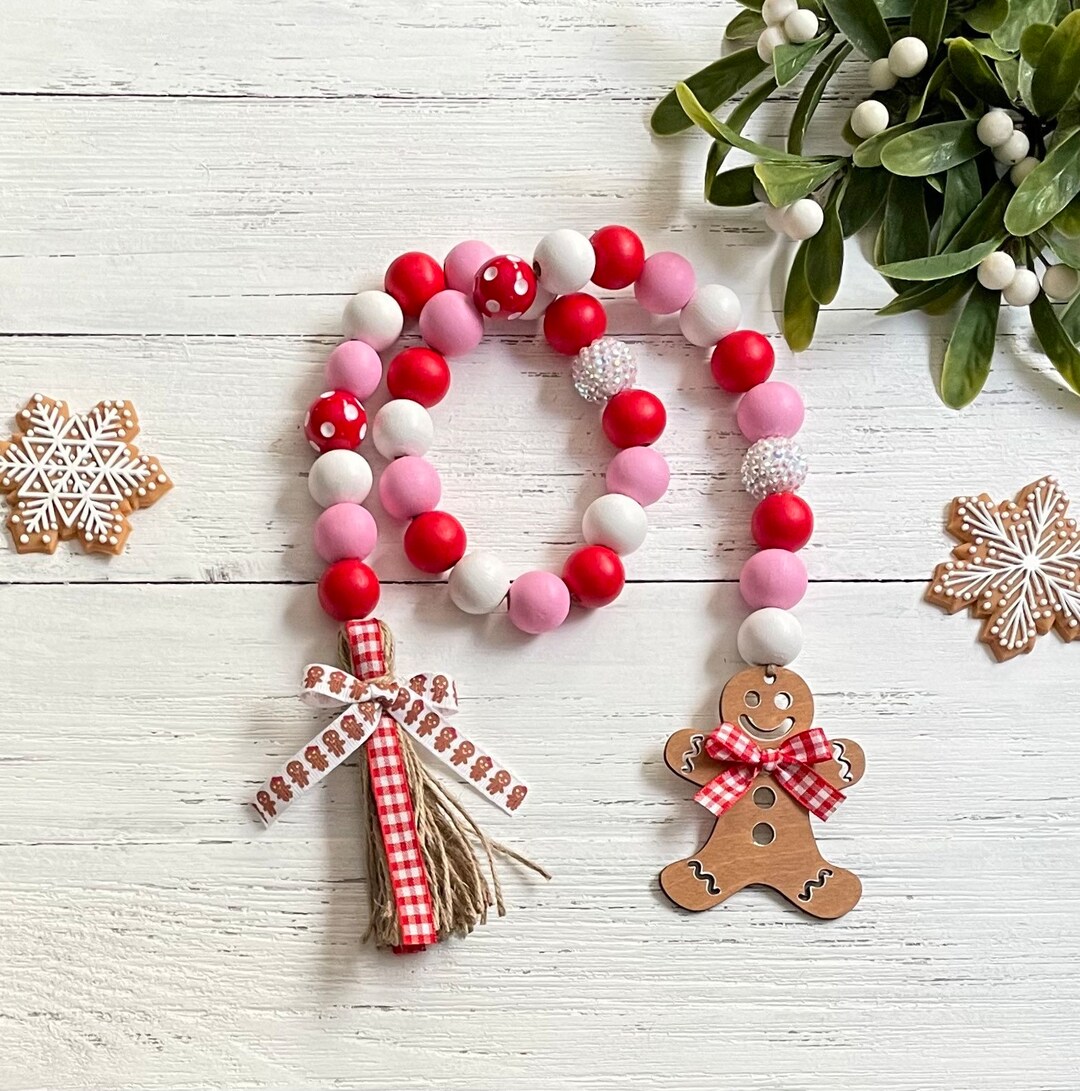 Gingerbread Garland, Gingerbread Decor, Christmas Garland, Christmas ...