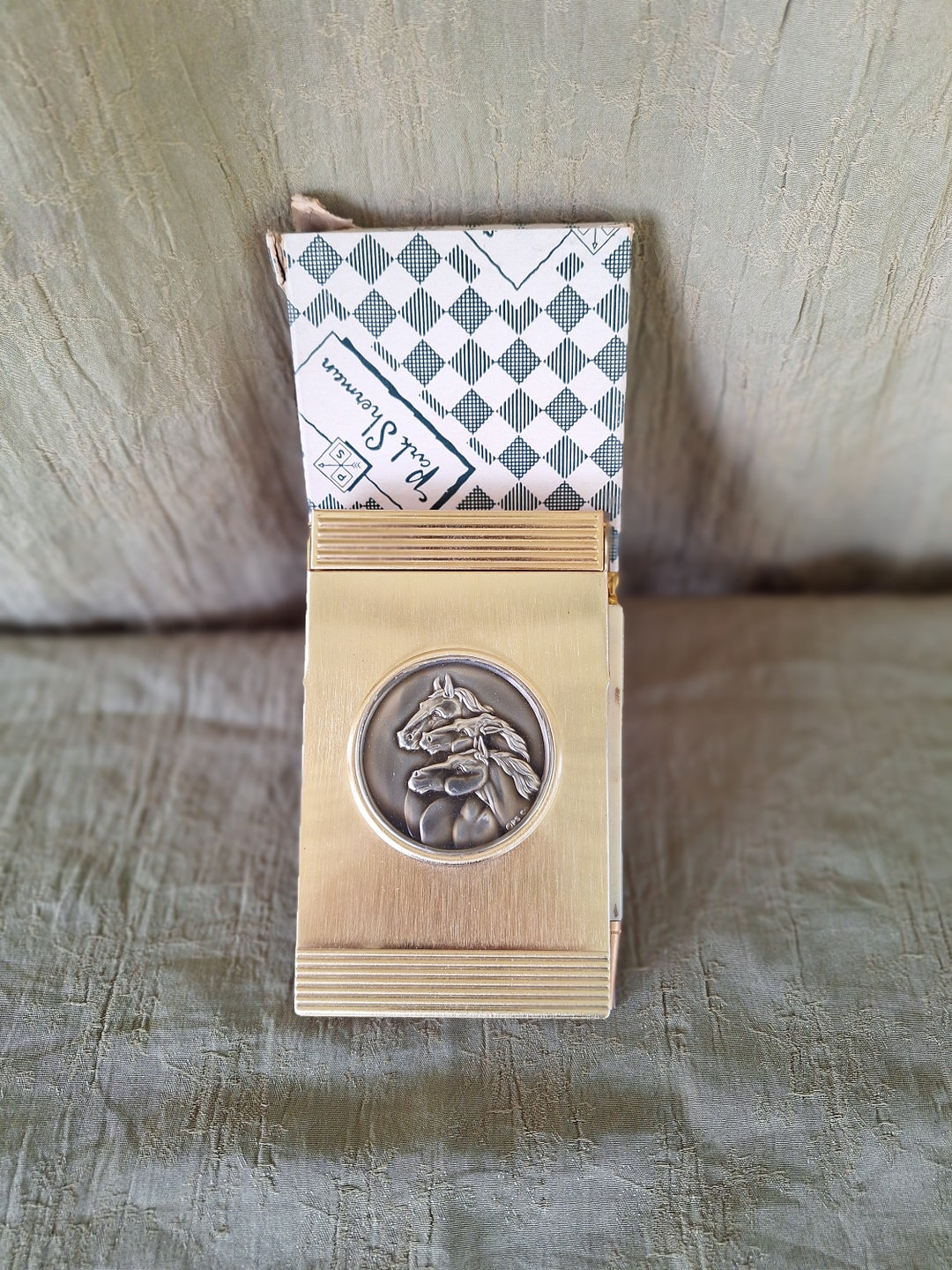 Vintage Park Sherman Desk Top Notepad and Holder in Original Box ...