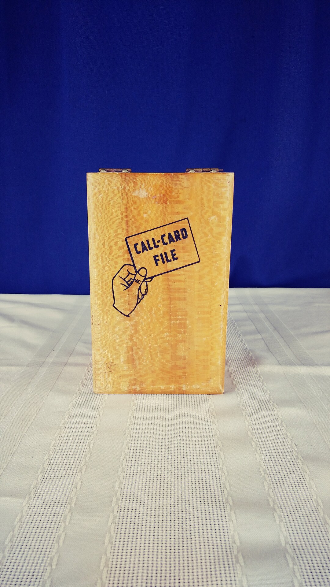 Vintage Wood File Box. Nega File Co. Wood Box. Vintage Card File. Call ...