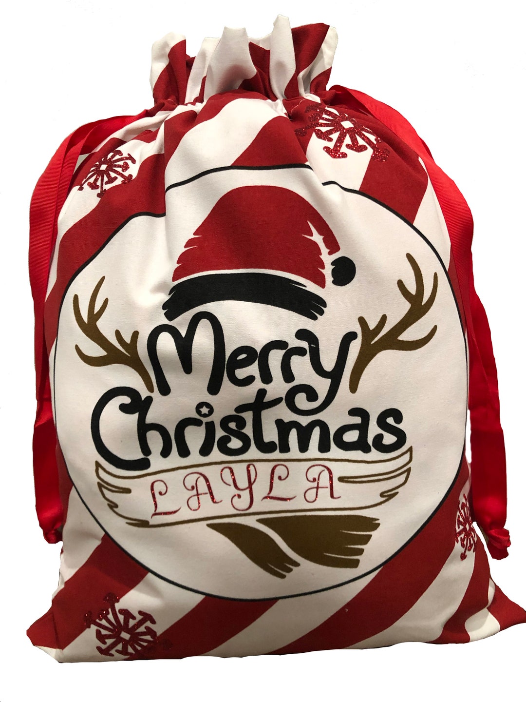 NEW Customizable Santa Sacks Multiple Sizes - Etsy