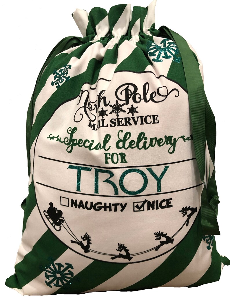 NEW Customizable Santa Sacks Multiple Sizes - Etsy