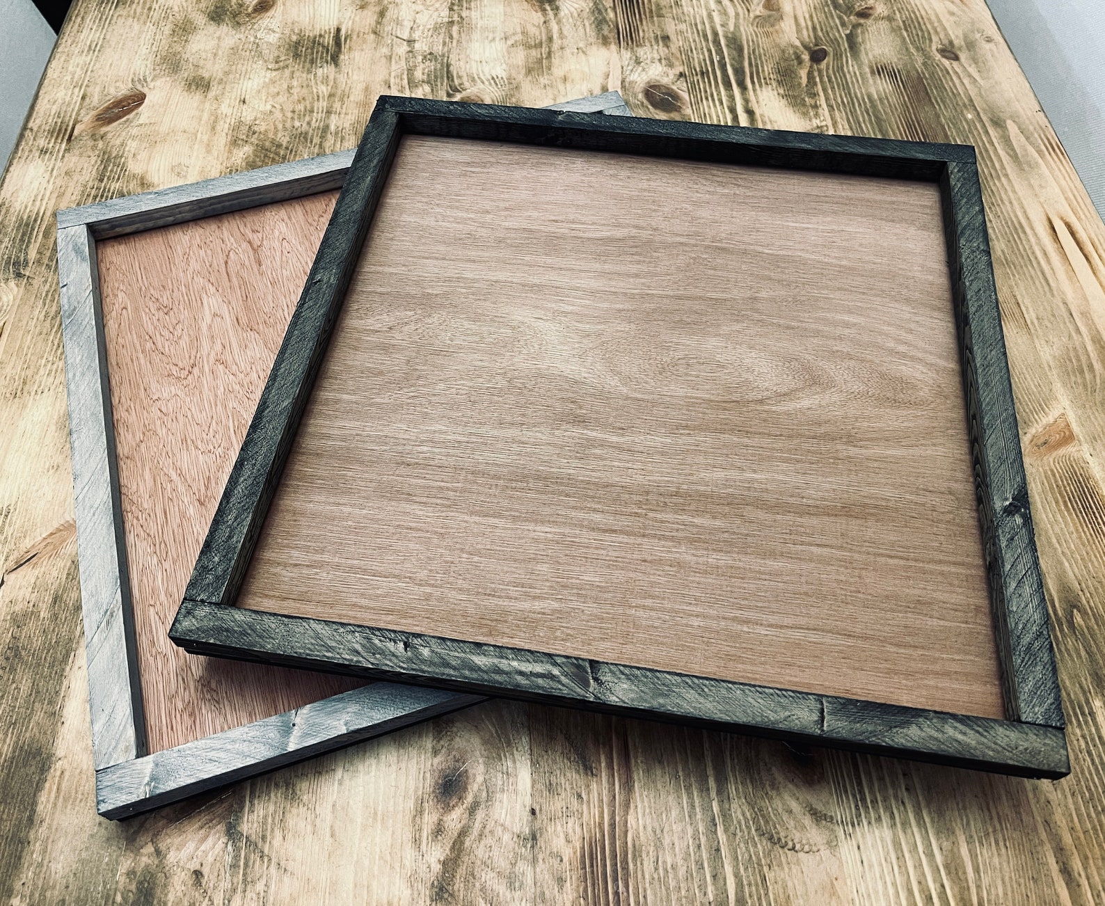 Blank Wood Sign Square Wood Sign Blank Sign Blank Framed - Etsy