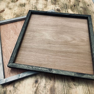 Blank Wood Sign | Square Wood Sign | Blank Sign | Blank Framed Sign ...