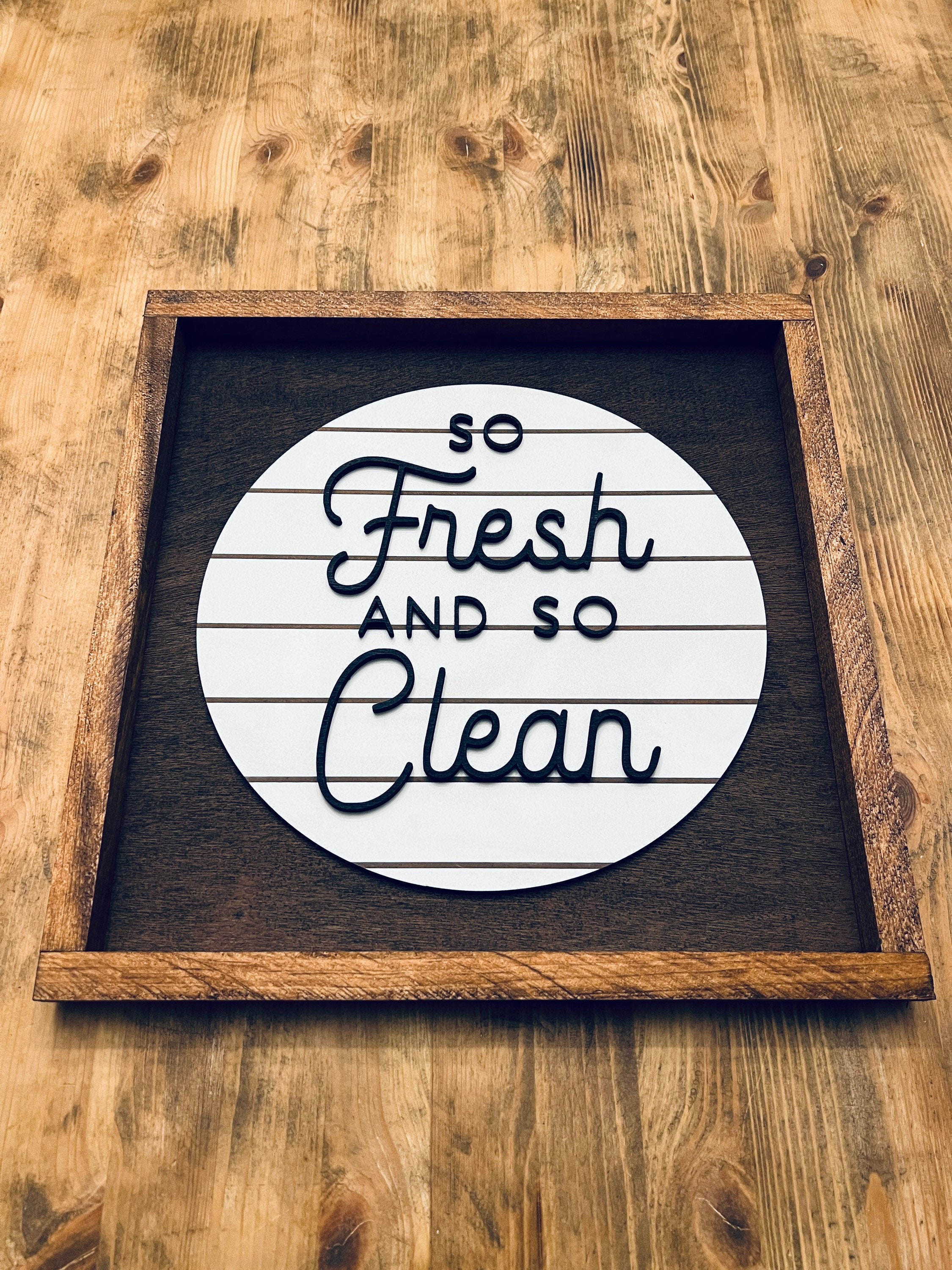 So Fresh and so Clean Sign Laundry Room Sign Farmhouse - Etsy