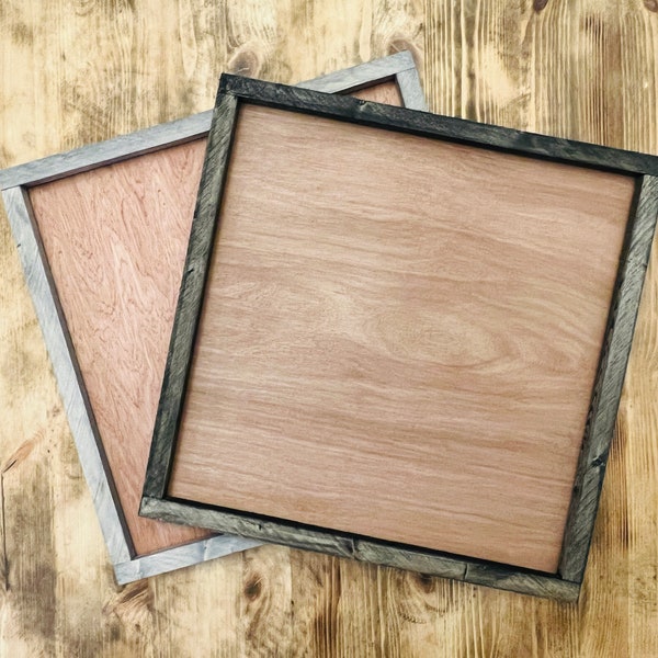 Unfinished Wood Sign - Etsy