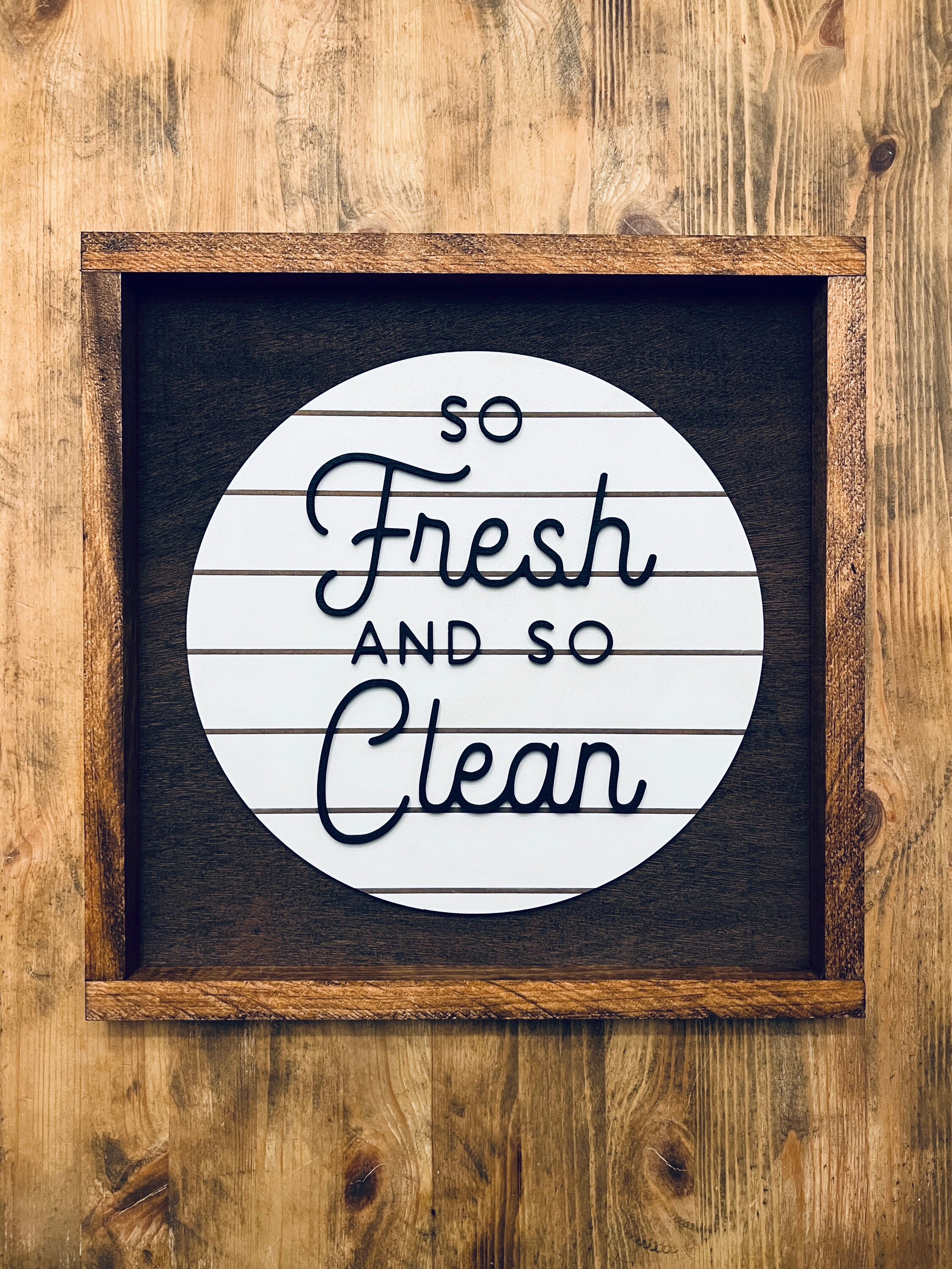 So Fresh and so Clean Sign Laundry Room Sign Farmhouse - Etsy