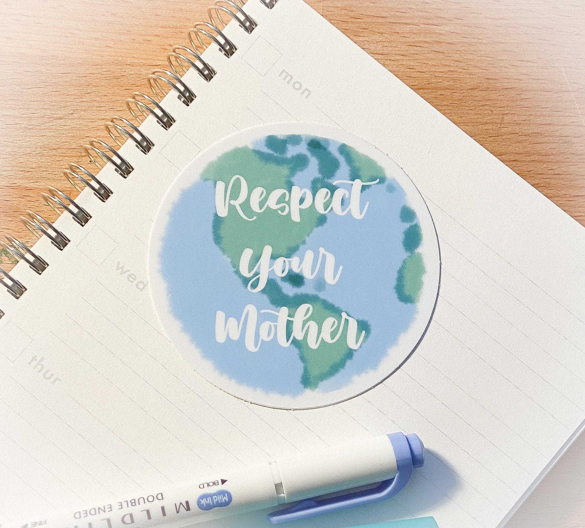 Respect Your Mother - Vinyl Sticker - Etsy