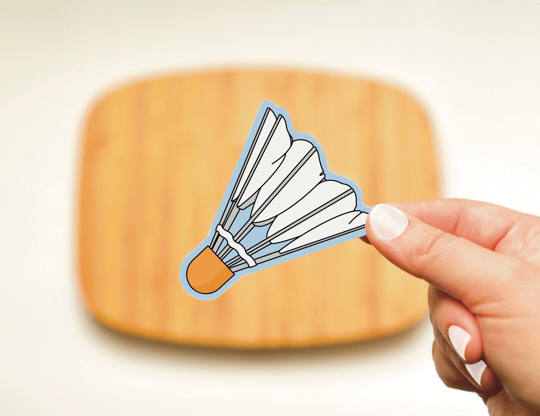 KC Shuttlecock - Vinyl Sticker - Etsy