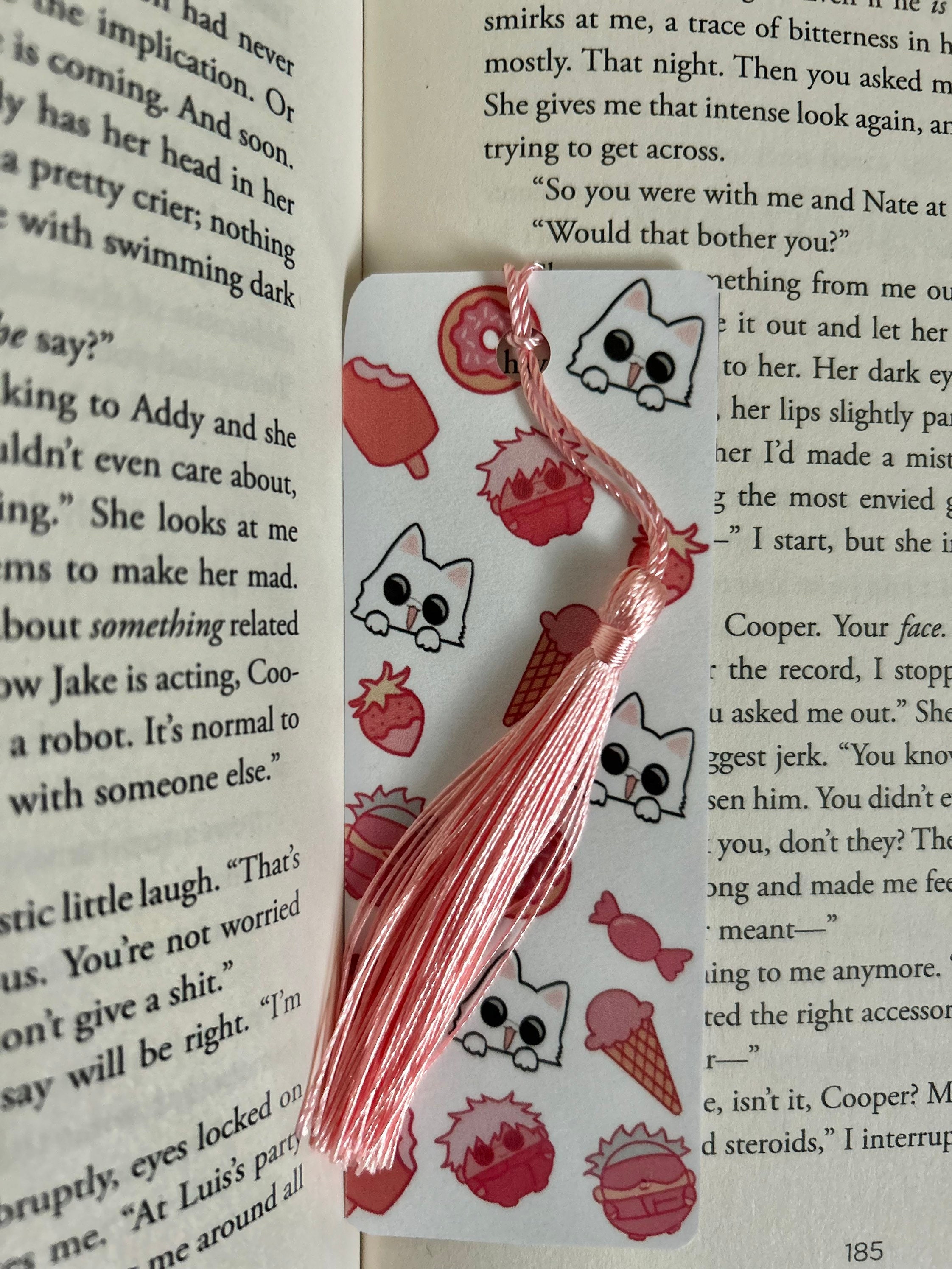 Cat Gojo Bookmark (gojo Satoru) - Etsy