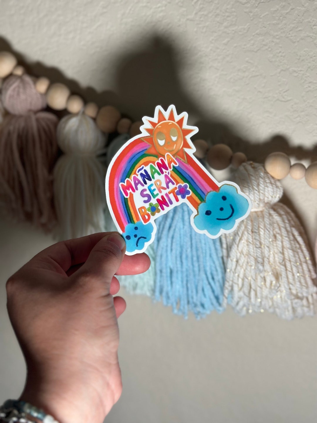 Karol G Mañana Sera Bonito Rainbow Vinyl Sticker-waterproof - Etsy