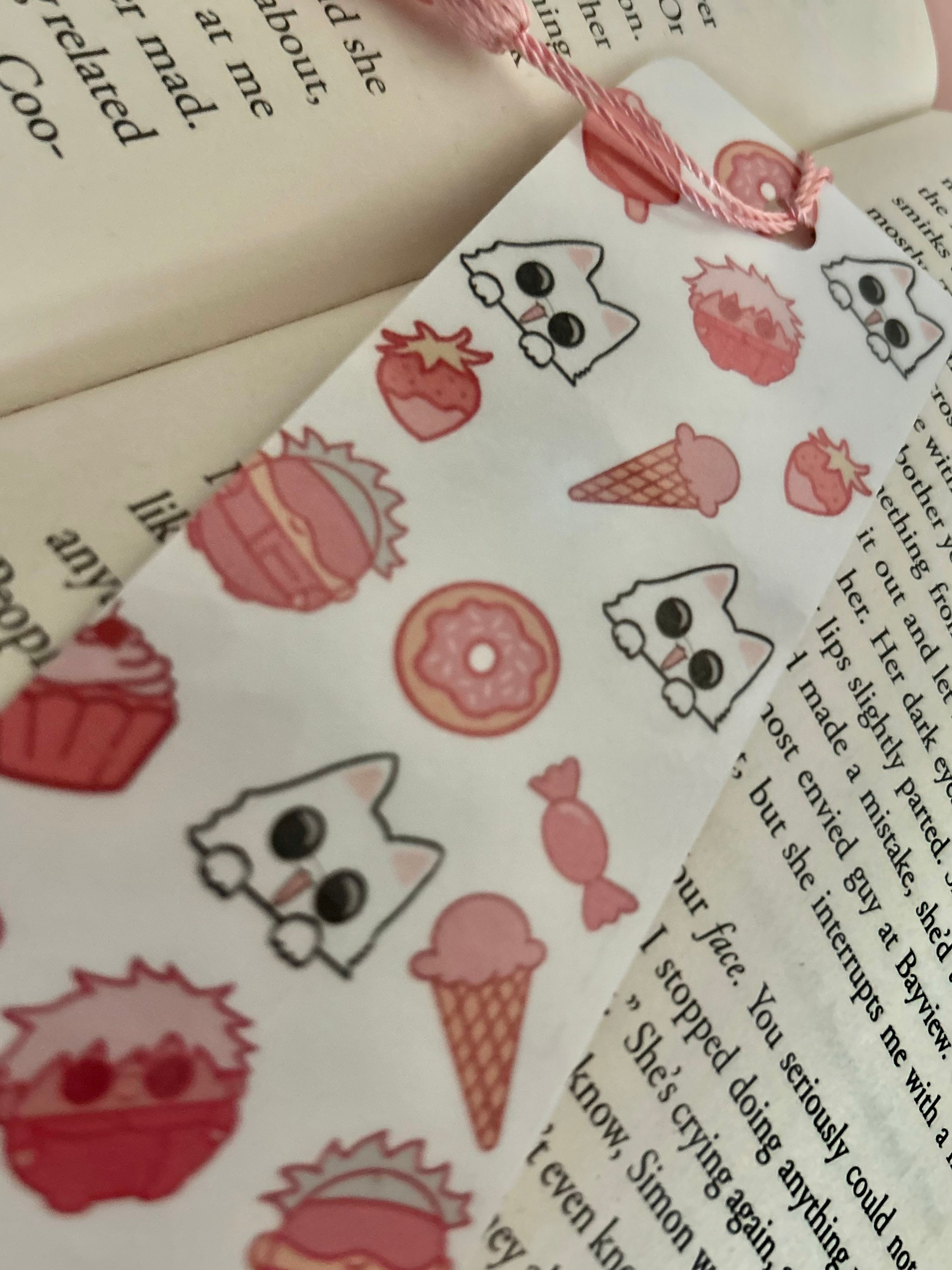 Cat Gojo Bookmark (gojo Satoru) - Etsy