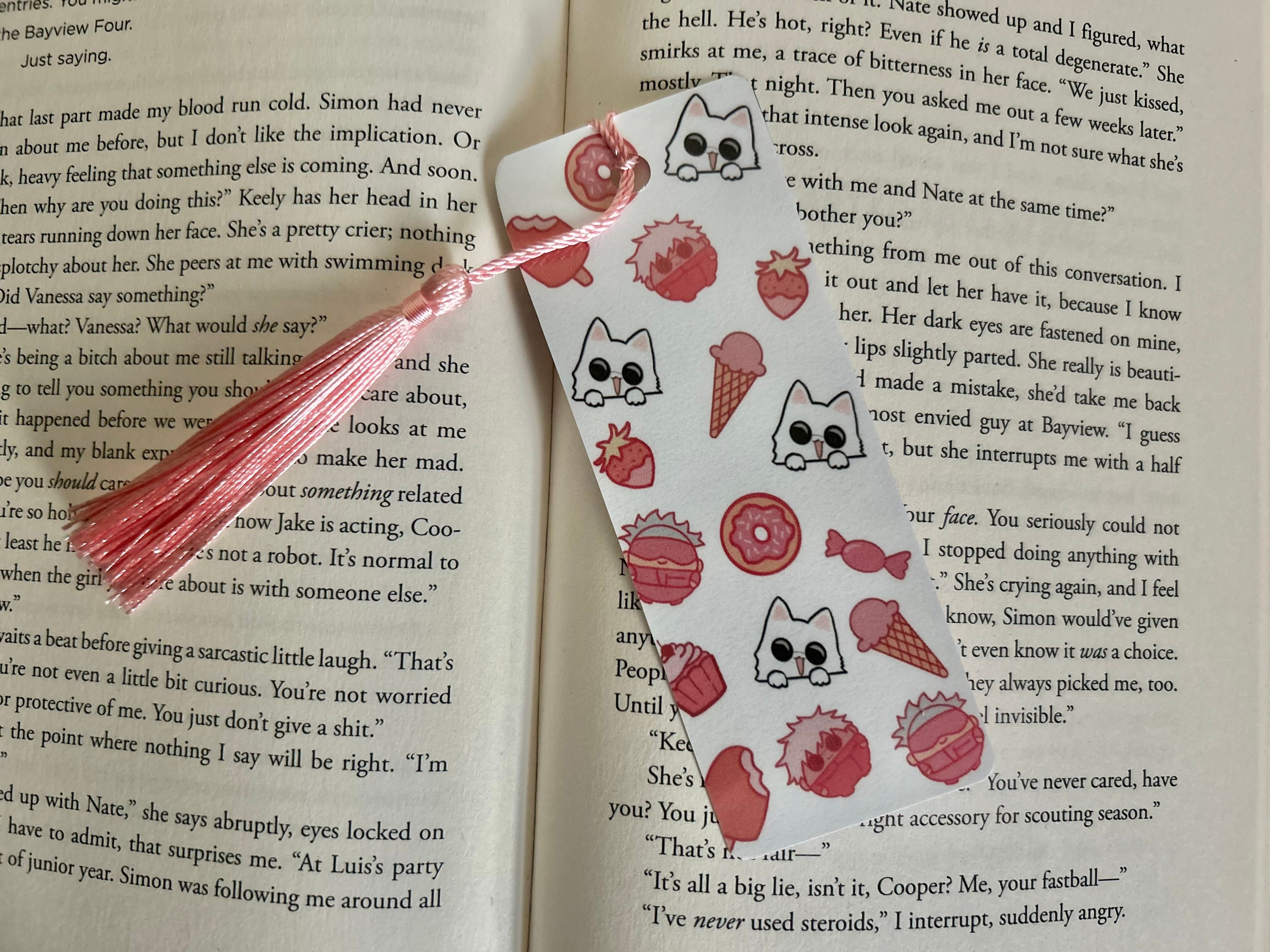 Cat Gojo Bookmark (gojo Satoru) - Etsy