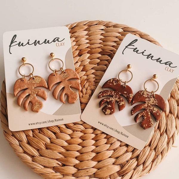 Polymerclay Earrings - Etsy