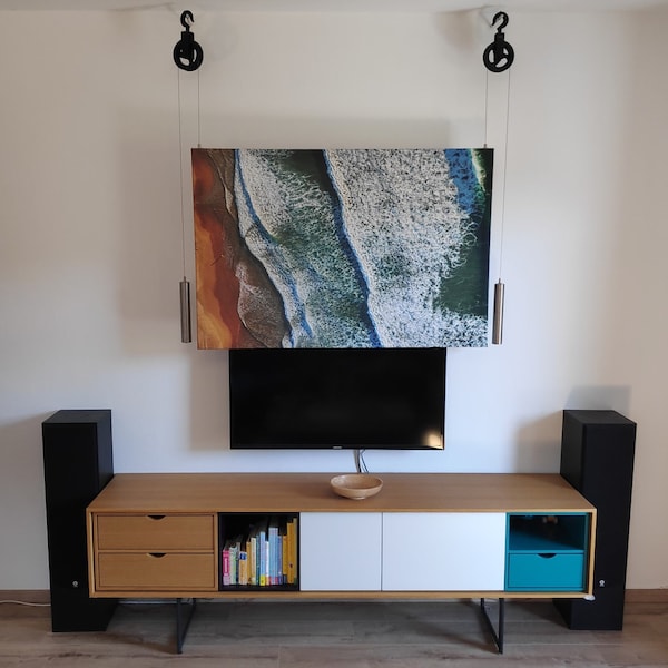 Industrial Tv Stand - Etsy UK