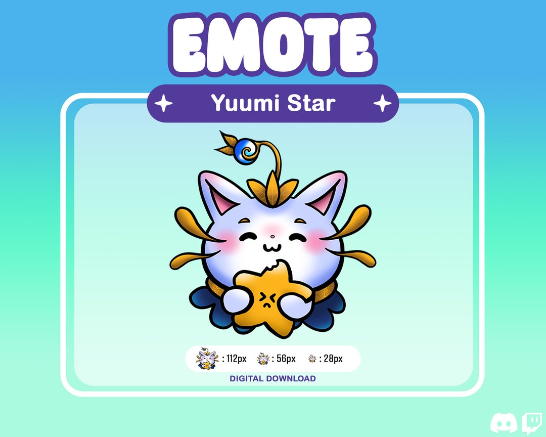 Emote League of Legends: Yuumi Star for Discord, Twitch Streaming PNG ...