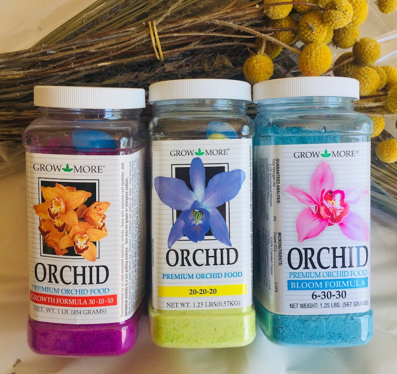 Grow More Premium Orchid Food Growth and Bloom Formulas | Etsy