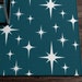 Retro Rug Mid Century Modern Area Rug Atomic Starburst Boho - Etsy