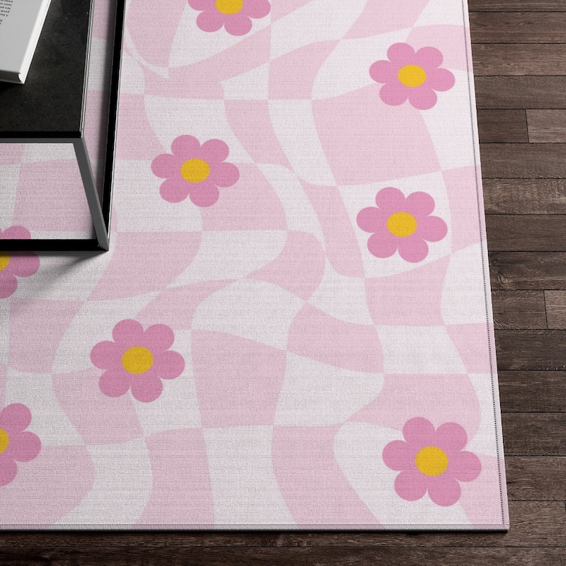 Cute Pink Rugs - Etsy