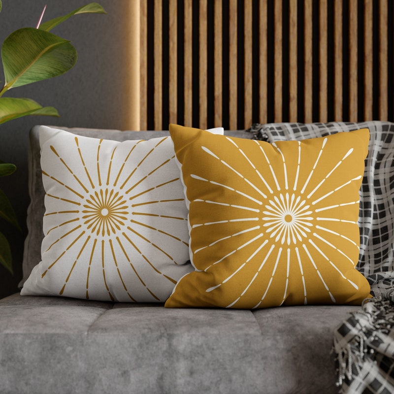 Mustard Yellow Pillow - Etsy