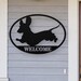 Funny Dachshund Welcome Sign for Front Porch, Dachshund Gift, Dachshund ...