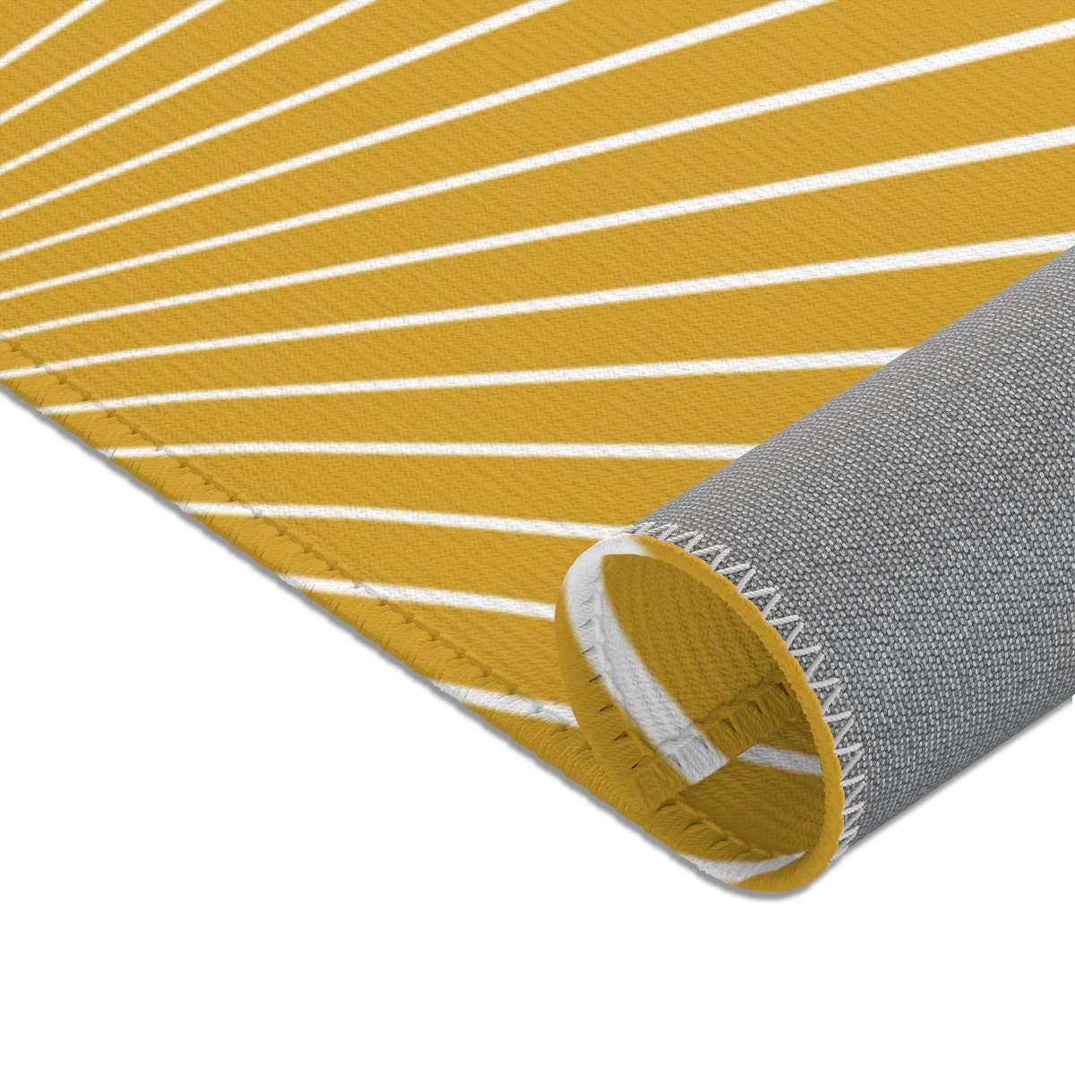 Boho Rug Mid Century Modern Sun Area Rug Mustard Yellow - Etsy