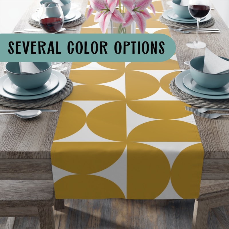 Funky Coffee Table Runner - Etsy