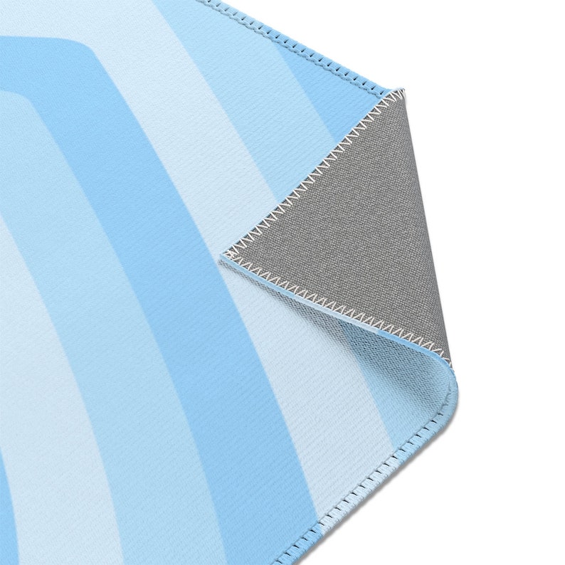 Light Blue Hearts Indie Aesthetic Boho Rug, Danish Pastel Room Decor ...