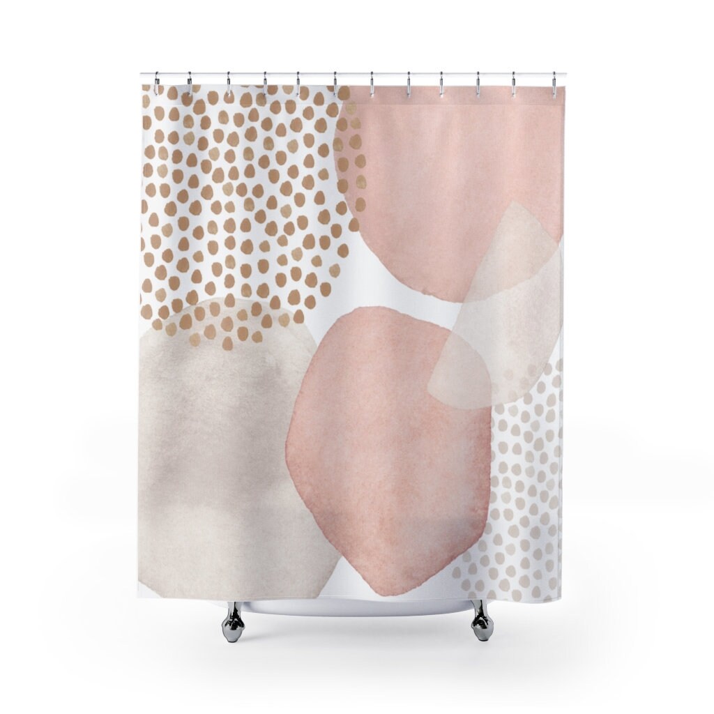 Abstract Art Bath Mat Non-slip Modern Boho Chic Bath Rug With | Etsy