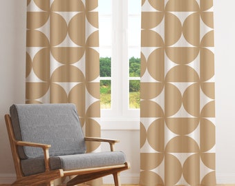 Sheer Tan Curtains - Etsy
