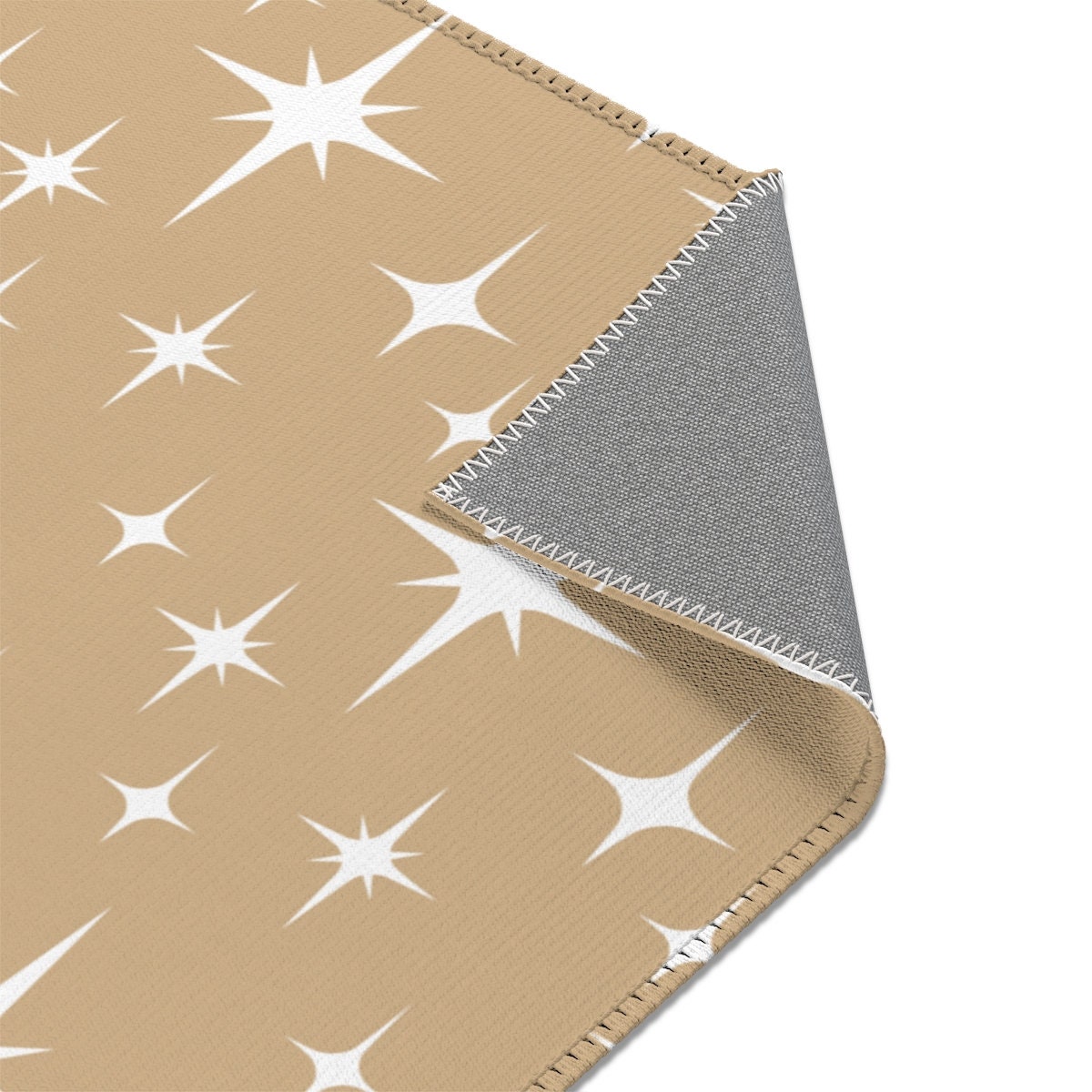 Retro Rug Mid Century Modern Atomic Starburst Area Rug Boho - Etsy