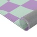 Green Purple Checkered Rug, Trippy Rug, Funky Rug, Optical Illusion ...