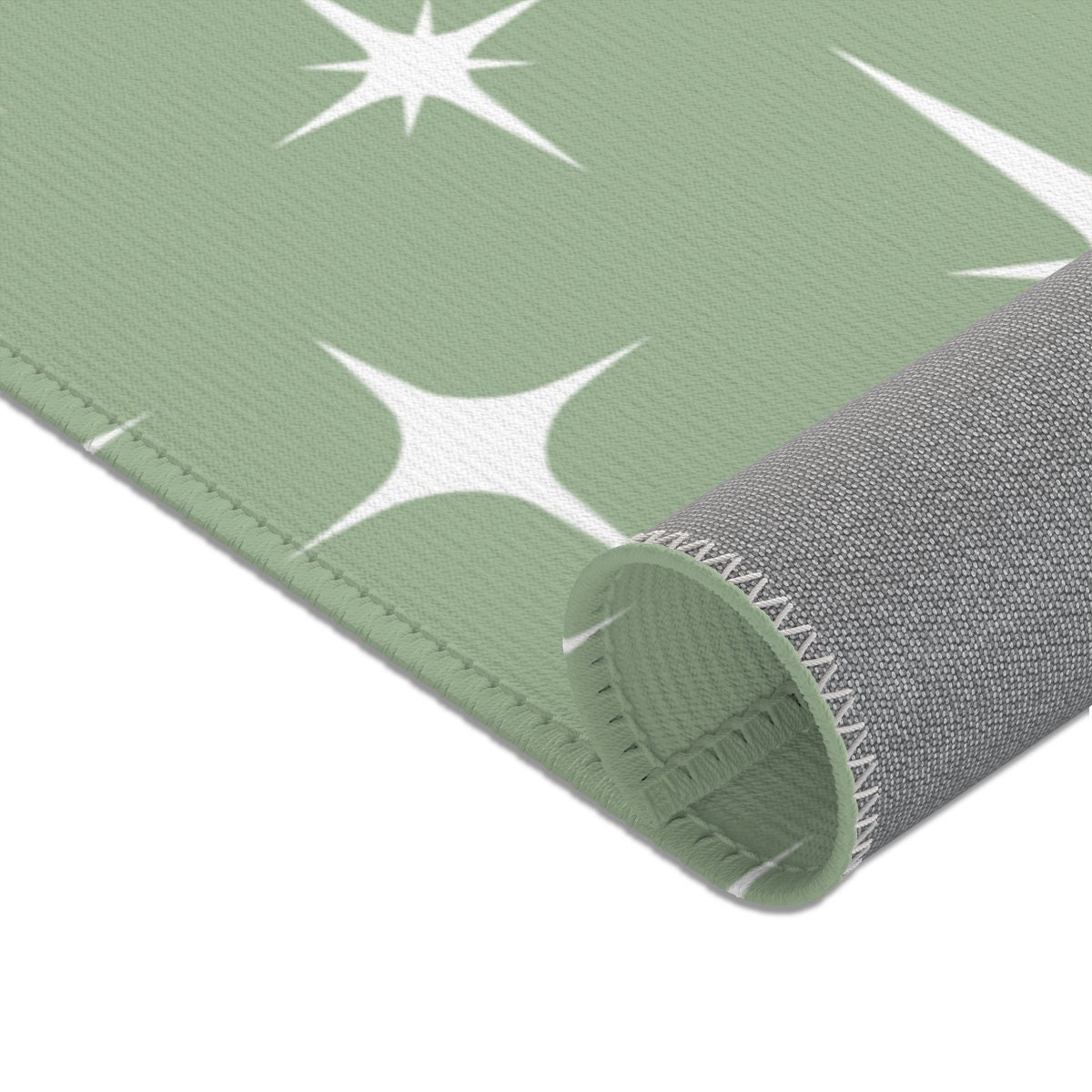 Retro Rug Mid Century Modern Atomic Starburst Area Rug Boho - Etsy