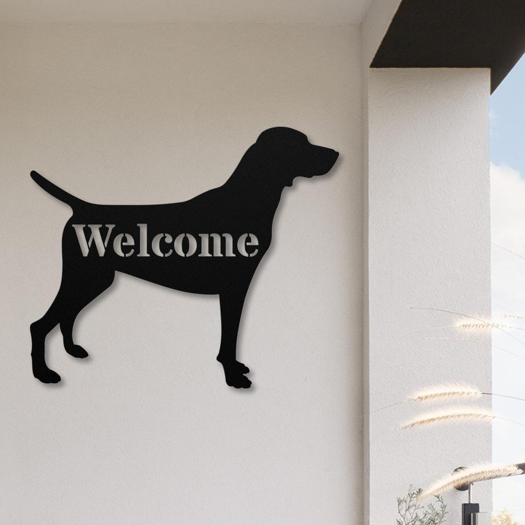 German Shorthaired Pointer Decor, Welcome Sign, Gsp Gifts, Pointer Dog ...