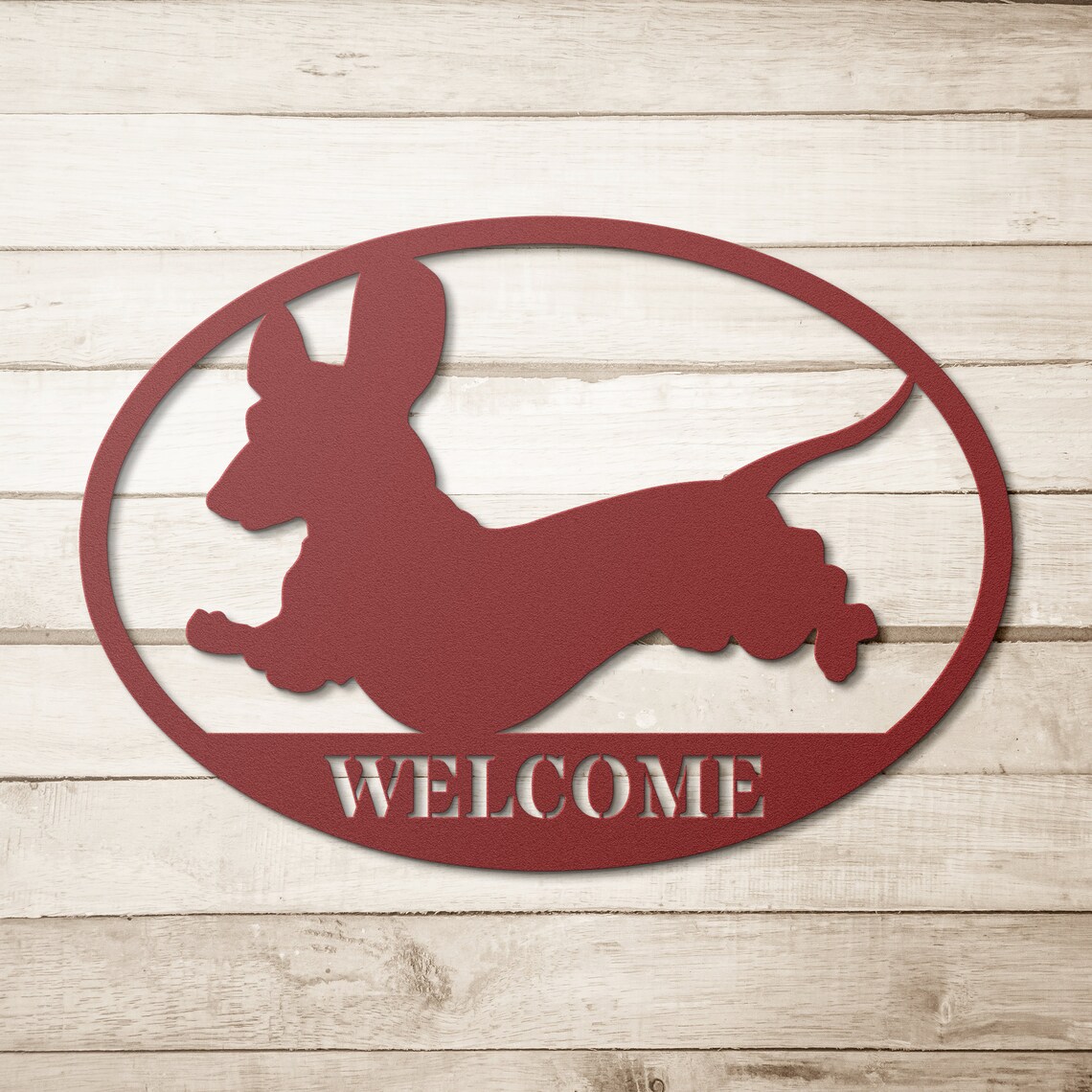 Funny Dachshund Welcome Sign for Front Porch, Dachshund Gift, Dachshund ...