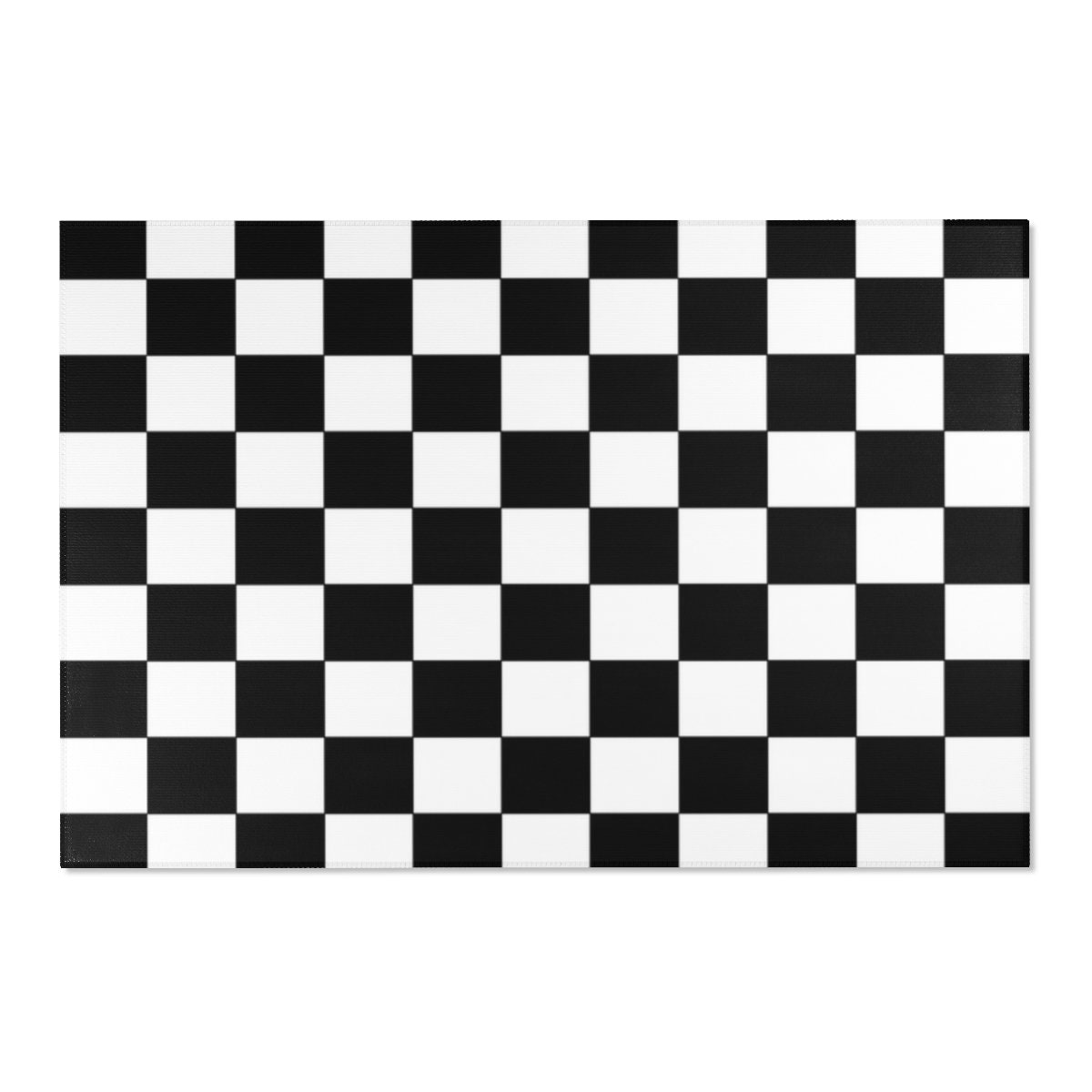 Checkered Rug Black and White Checkerboard Rug Modern Rug | Etsy