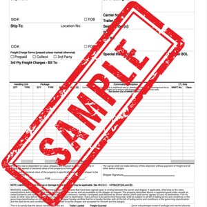 BOL Bill of Lading - Etsy